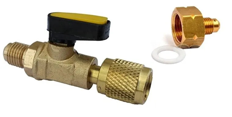 Wigam - Rubinetto + Raccordo 5/16" Per Bombola Gas R32 — Homelide